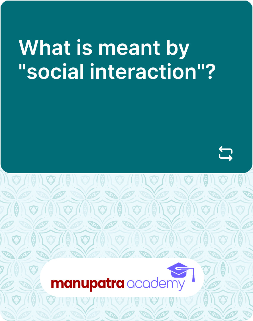 Social Processes in Sociology Flashcards | Manupatra Academy